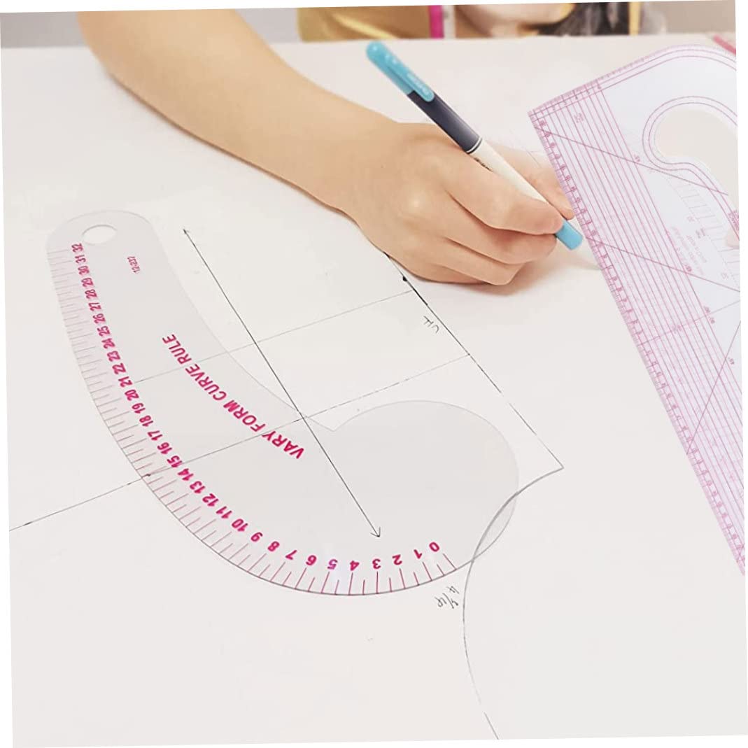 Pattern Maker Ruler Clothing Making Curve Ruler Sewing Tools for Tailor ...