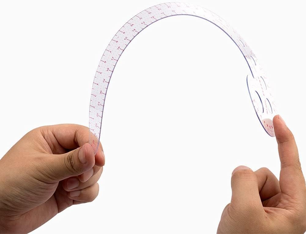 Mini French Curve Ruler Sewing Ruler Tailor Seamstress Tool Measuring ...